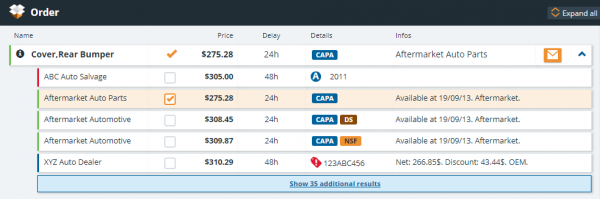 ProgiParts for Collision shops - Progi
