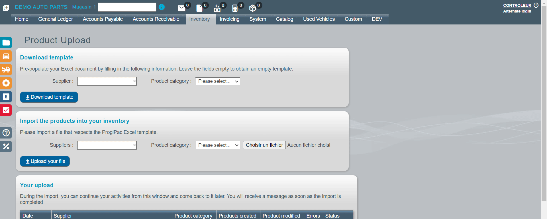 ProgiPac : Management of your auto parts sales business - Progi