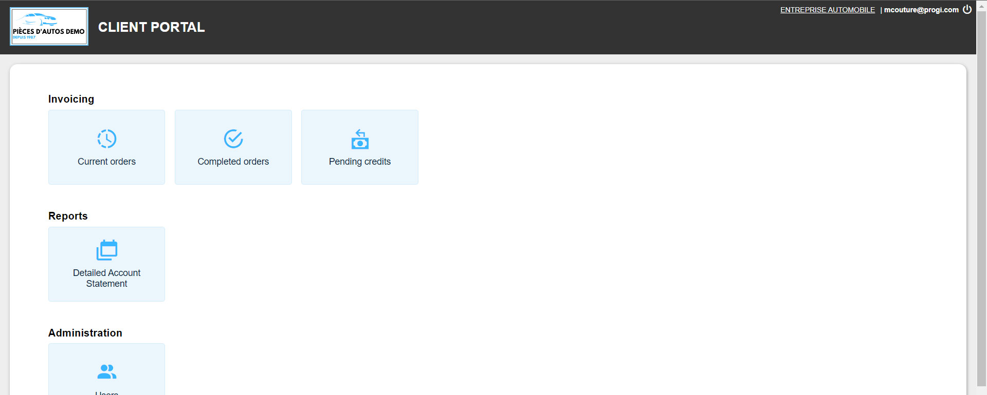 ProgiPac : Management of your auto parts sales business - Progi
